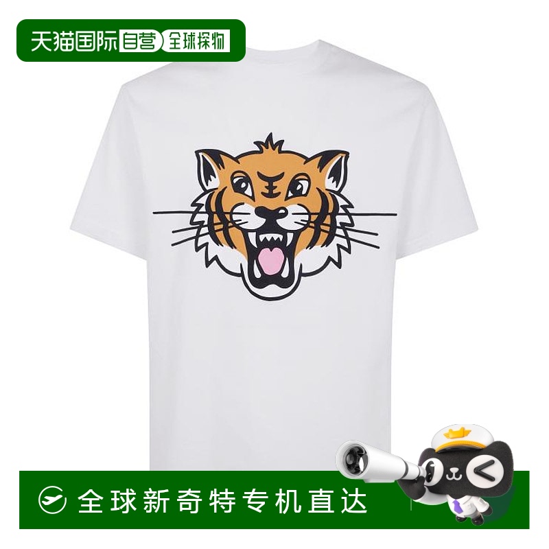 韩国直邮KENZO25SS短袖T恤男FF55TS5334SG OFFWHITE 商品图