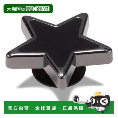 韩国直邮crocs - HC02 黑色小星星 JIBBITZ 商店送鞋装饰配件挂饰