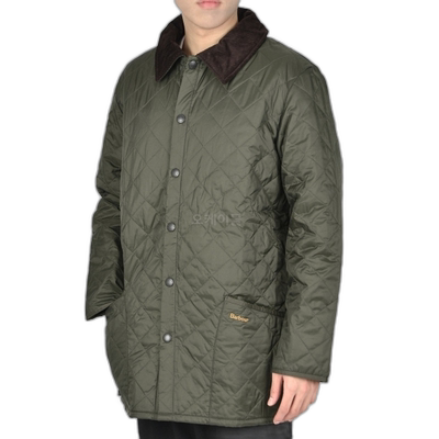 韩国直邮Barbour Liddesdale 绗缝夹克 - 橄榄色