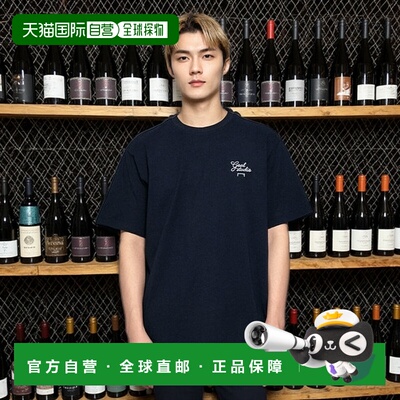 韩国直邮GOALSTUDIO 基本脚本 T 恤-深蓝色