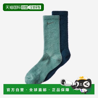 韩国直邮NIKE NIKE Nike Everyday Cushion Cozy Crew Socks (2 p