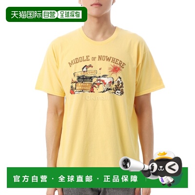 韩国直邮WILD DONKEY NOWHERE T恤“向日葵”