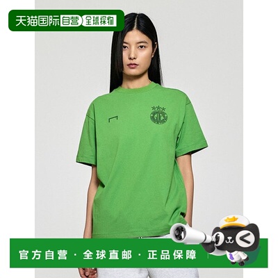 韩国直邮GOALSTUDIO FC 古董艺术品 T 恤-浅绿色