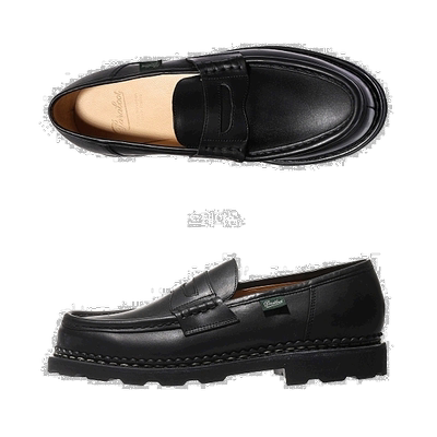 自营｜Paraboot时尚皮鞋男款商务鞋百搭Reims Noir (0994 12)