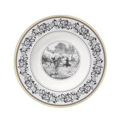 韩国直邮Villeroy & Boch唯宝餐具盘子白色图案花边大容量24cm