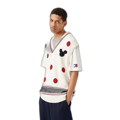 韩国直邮TOMMY HILFIGER 男士棉马甲T12D6KVT810MA1YBL