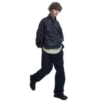 韩国直邮INSILENCE 裤子 IM2B2PT31宽松休闲外穿显瘦穿搭正品羊毛