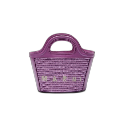 韩国直邮MARNI 托特包女士BMMP0067Q0P386000C04 MICRO TROPICALIA