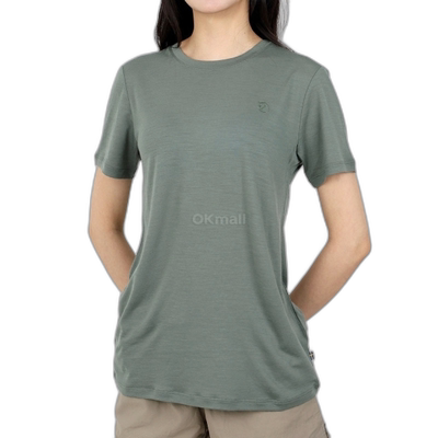 韩国直邮FJALLRAVEN 阿比斯库羊毛 SS W 短袖上衣 84101/614