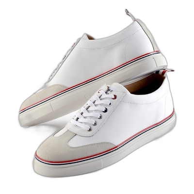 韩国直邮Thom Browne桑姆布郎尼休闲鞋白色平底MFD137A 06107 100