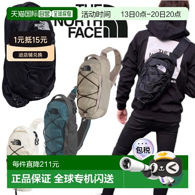 日本直邮The North Face Borealis 斜挎包/单肩包黑色NF0A52UP男
