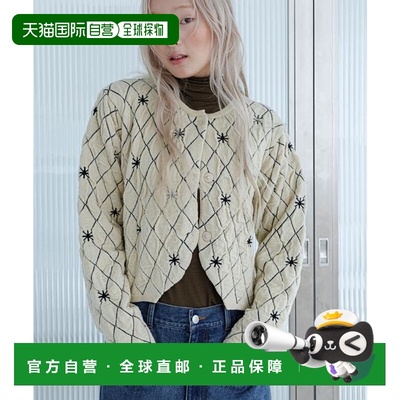 1h可退 日本直邮官方授权 KBF 绗缝短款开衫针织