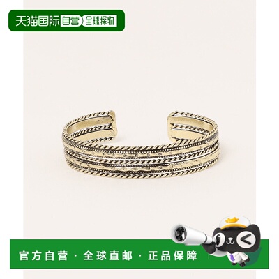 1h可退 日本直邮CAYHANE 女士复古风手工金属手镯 IGFZ5206