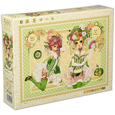 【日本直邮】Appleone 拼图500片38x53cm 抹茶卷