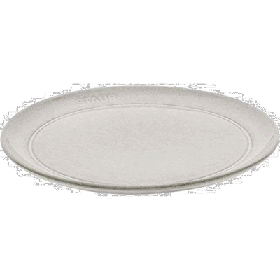 【日本直邮】Staub珐琅 陶瓷餐盘20cm Ceramic Plate 40508-026