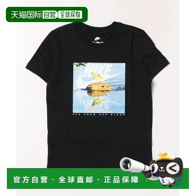 日本直邮耐克 NIKE 儿童 纯棉T恤 IV5602