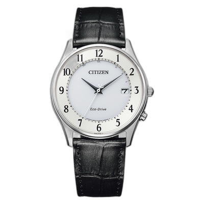 日本直邮CITIZEN 手表 CIT･18A 圆形日期太阳能 M 手表 AS1060-11