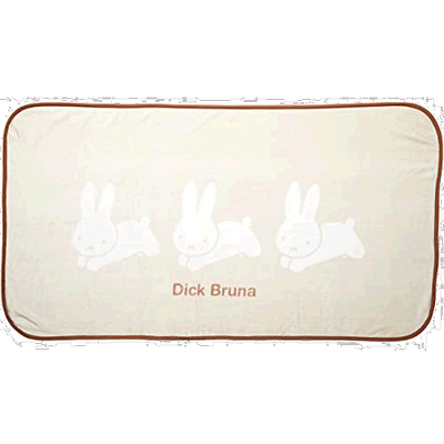 【日本直邮】Marushin丸真 长毛毯米菲  带收纳袋 5885000500