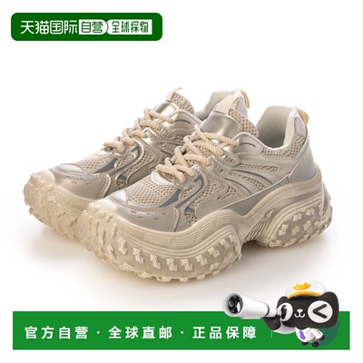 日本直邮LoveHunter 系带网眼老爹鞋 / 2234（银色）休闲鞋