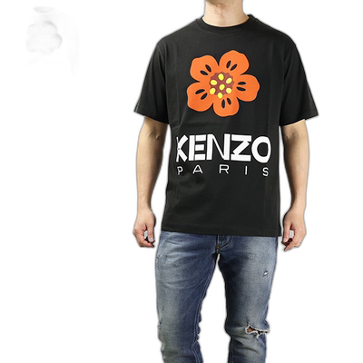日本直邮 KENZO 博克花卉 T恤 T恤棉质花卉 T恤印花男式 FD55TS44