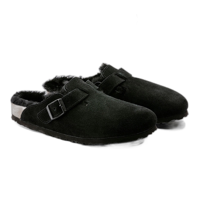 日本直邮BIRKENSTOCK 2023 秋冬波士顿剪羊毛木桐防寒德国制造