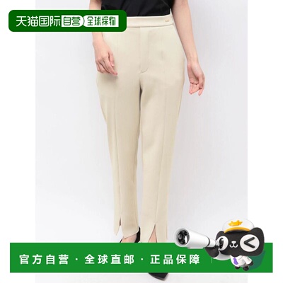 日本直邮TONAL 女装 360°弹力修身开衩西裤 6526407005西装裤