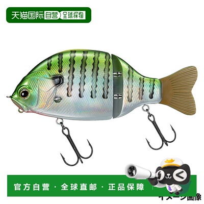 日本直邮Daiwa Lure Gradical 147F Adel Green Gill