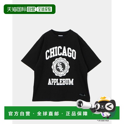 日本直邮APPLEBUM Chicago White Sox 学院风T恤 ML2621102W