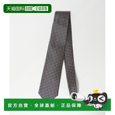 1h可退 日本直邮HOLLIDAY＆BROWN 男装 真丝 提花领带 1334400004