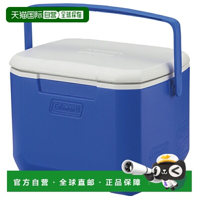 日本直邮Coleman Excursion 冷藏箱16夸脱15升蓝/白2000027859