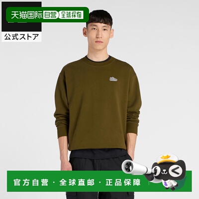 日本直邮New Balance Athletics 574圆领宽松休闲舒适卫衣 男款