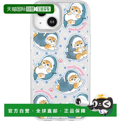 【日本直邮】Gourmandies iPhone15/14/13 相机框手机壳 MOFU-86A