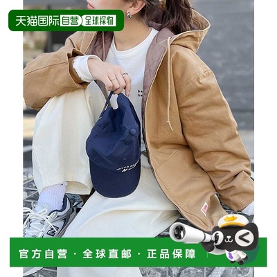 日本直邮Classical Elf 春季出行休闲风绗缝棉质带帽短上衣 C0451