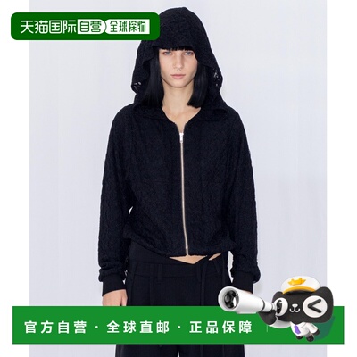 日本直邮VIAVANDA 女装 双拉链蕾丝连帽衫 VD261CS0301