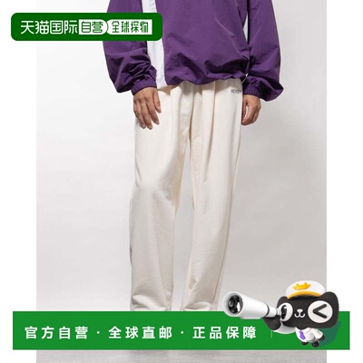 日本直邮NERDY 斯泰奇logo宽松运动裤 [NE8621EU00157]卫裤休闲裤