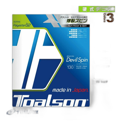 日本直邮 托尔森网球线（单张力） RENCON DEVIL SPIN 130/RENCON
