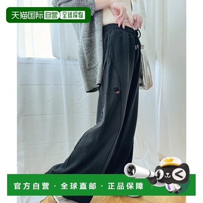 日本直邮Classical Elf 古典精灵个性款破洞宽松运动裤长裤裤子