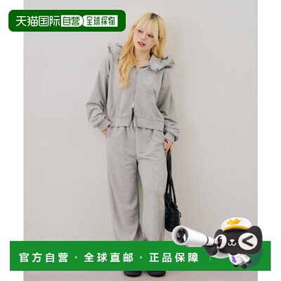 日本直邮NICE CLAUP ANOTHER BRANCH 附人造毛连帽卫衣套装 TGY