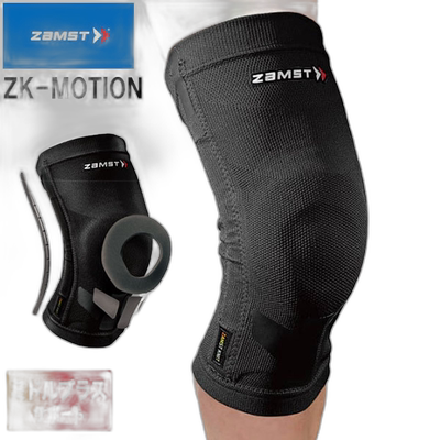 日本直邮ZAMST 左右用护膝 ZK-MOTION 吸水快干抗菌除臭
