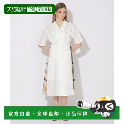 1h可退 日本直邮CB CRESTBRIDGE 女士开襟衬衫连衣裙 59J19540__