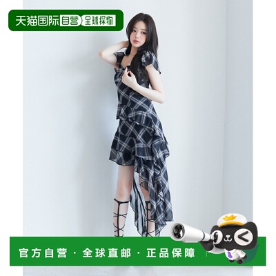 日本直邮SAISON DE PAPILLON 女士格纹无袖连衣裙 sdpzh25024