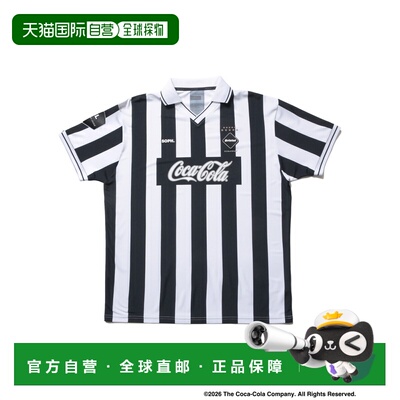 日本直邮F.C.Real Bristol 男女同款 可口可乐复古足球游戏T恤 FC