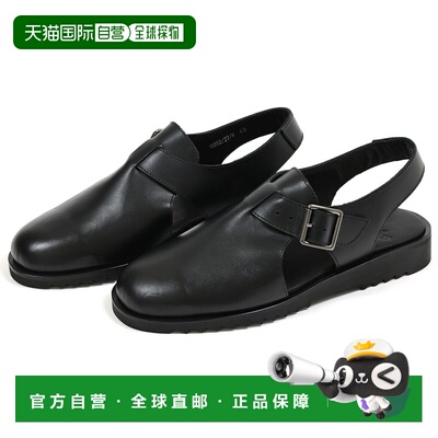 日本直邮Paraboot ADRIATIC 后绊带凉鞋 黑色 ADRIATIC/SPORT NOI