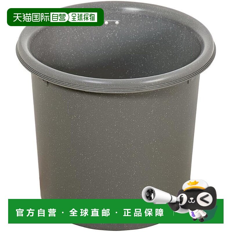 【日本直邮】Bestco 花盆 8号 灰色 日本制造 MA-4189