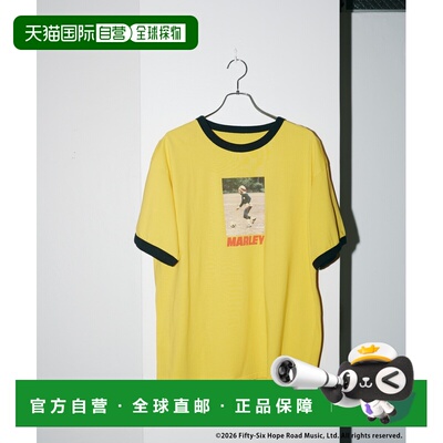 日本直邮JOURNAL STANDARD 男装 Bob Marley联名印花T恤 26071600