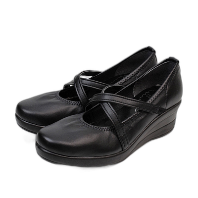 日本直邮高跟鞋跟带坡跟鞋 FIRST CONTACT 坡跟鞋女士跟