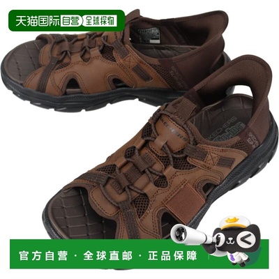 日本直邮SKECHERS Revolted SS Merrick 一脚蹬凉鞋深棕色205181