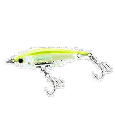 【日本直邮】 YOZURI 路亚饵 咸水3D 海湾颤动(ss) 90mm17g 黄绿