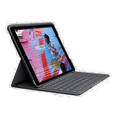 【日本直邮】Logicool罗技平板保护套iPad10.2英寸键盘保护套黑色