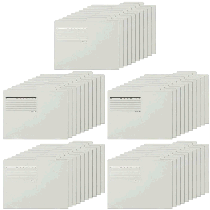 【日本直邮】普乐士个别文件夹ECONOMY50个 A4横 FL-082IF 87-431